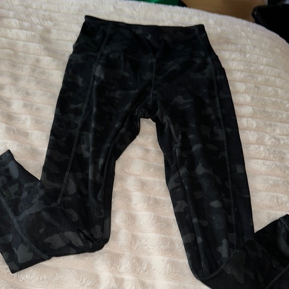 Danskin | Pants & Jumpsuits | Danskin Medium Black Camo Leggings | Poshmark